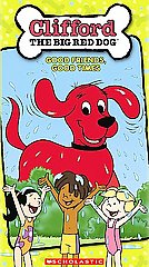 Clifford the Big Red Dog - Good Friends, Good Times (VHS, 2005) for ...