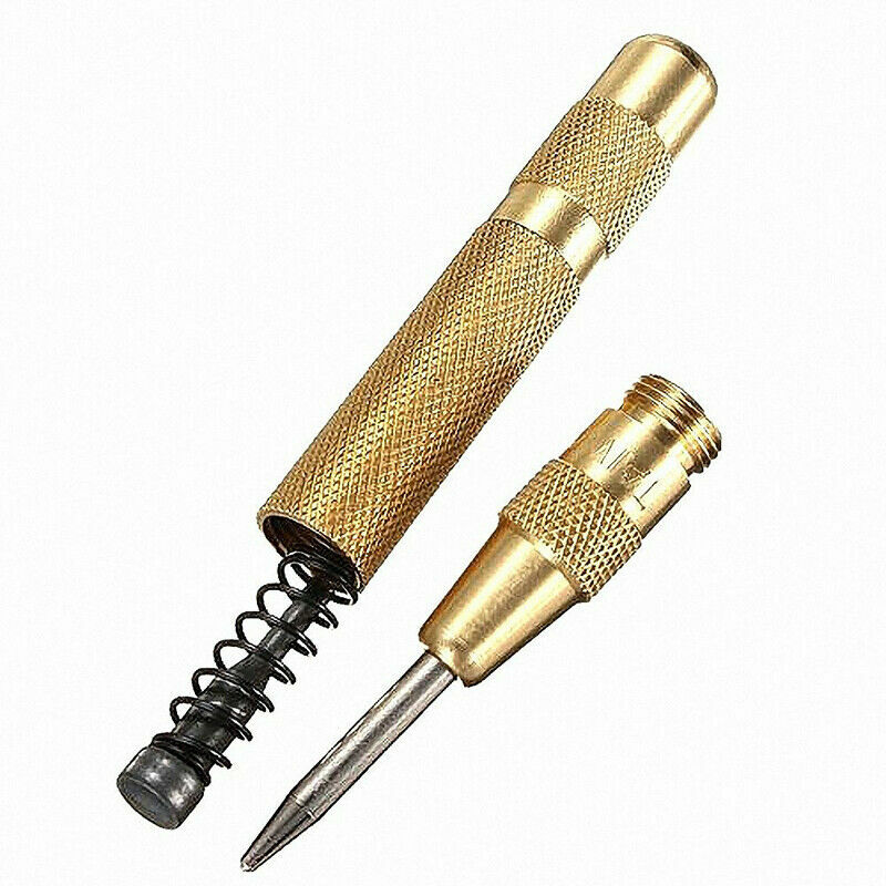 5'' Automatic Center Pin Punch Strike Spring Loaded Marking Starting ...