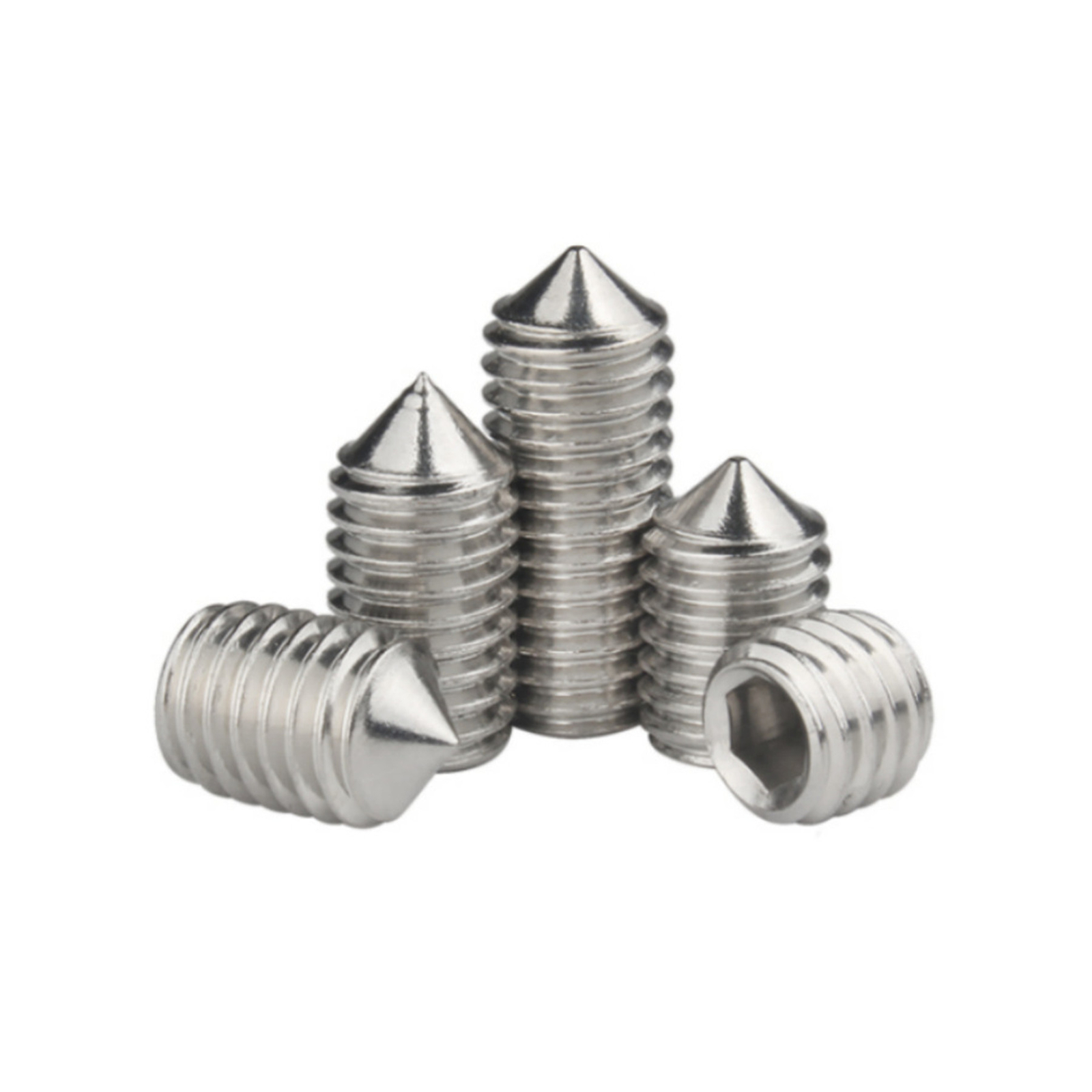 Vis de fixation hexagonale intérieure en 304 vis à tête cylindrique à ...
