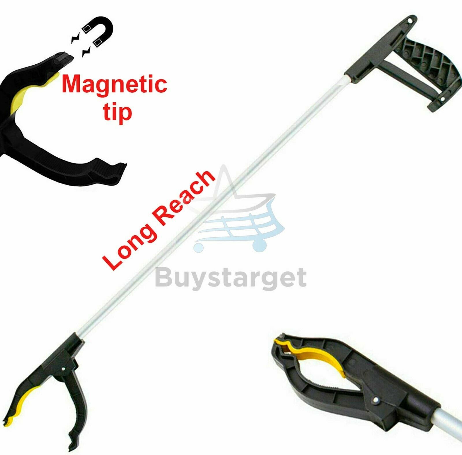 76cm Litter Picker Tool Rubbish Debris Long Pick Up Stick Mobility ...