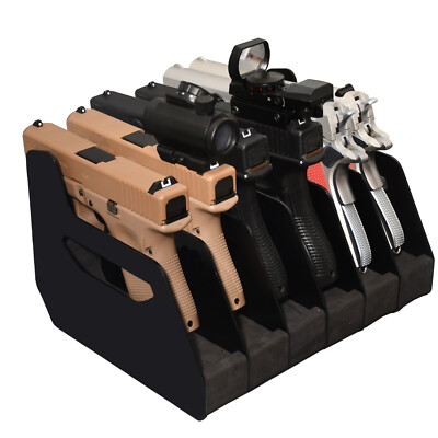 Pistol Rack, Revolver Holder for Gun Safe Cabinet Storage, Handgun ...