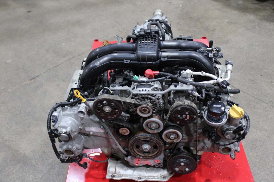 2011-2015 JDM Subaru Forester Legacy Motor FB25 2.5L engine timing ...