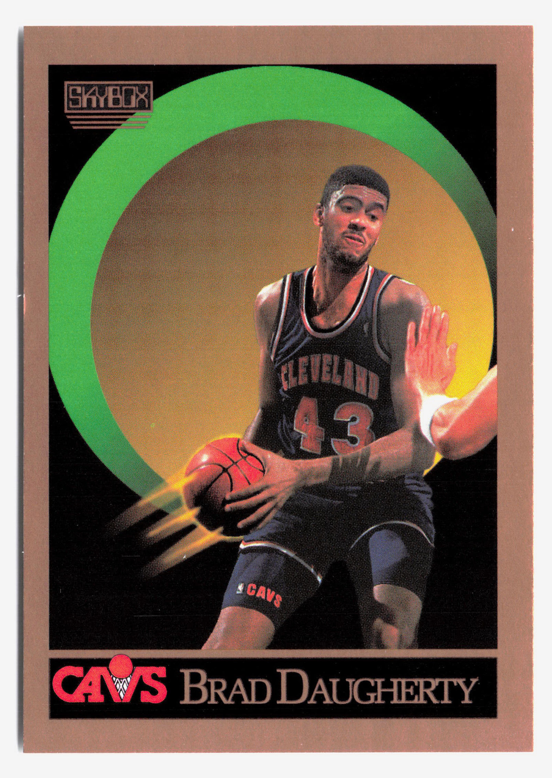 1990-91 SkyBox Brad Daugherty Cleveland Cavaliers #50 | eBay