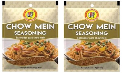 Pack of 2 - Chief Chow Mein Seasoning Mix Chowmein Powder Mix | eBay