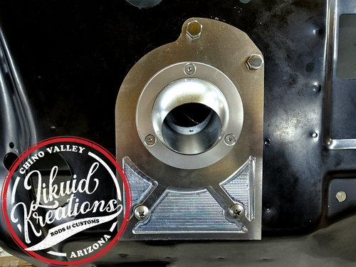 67-72 C10 Billet Steering Column Firewall Mount for 2" Aftermarket ...