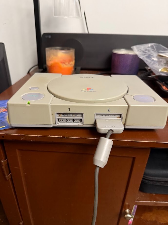 Sony Playstation 1 PS1 Dual Shock Game Console New Excellent Condition ...