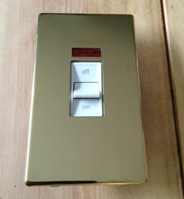 MK K24336 PBR W Aspect 45A Oven Cooker Switch Neon White Insert ...