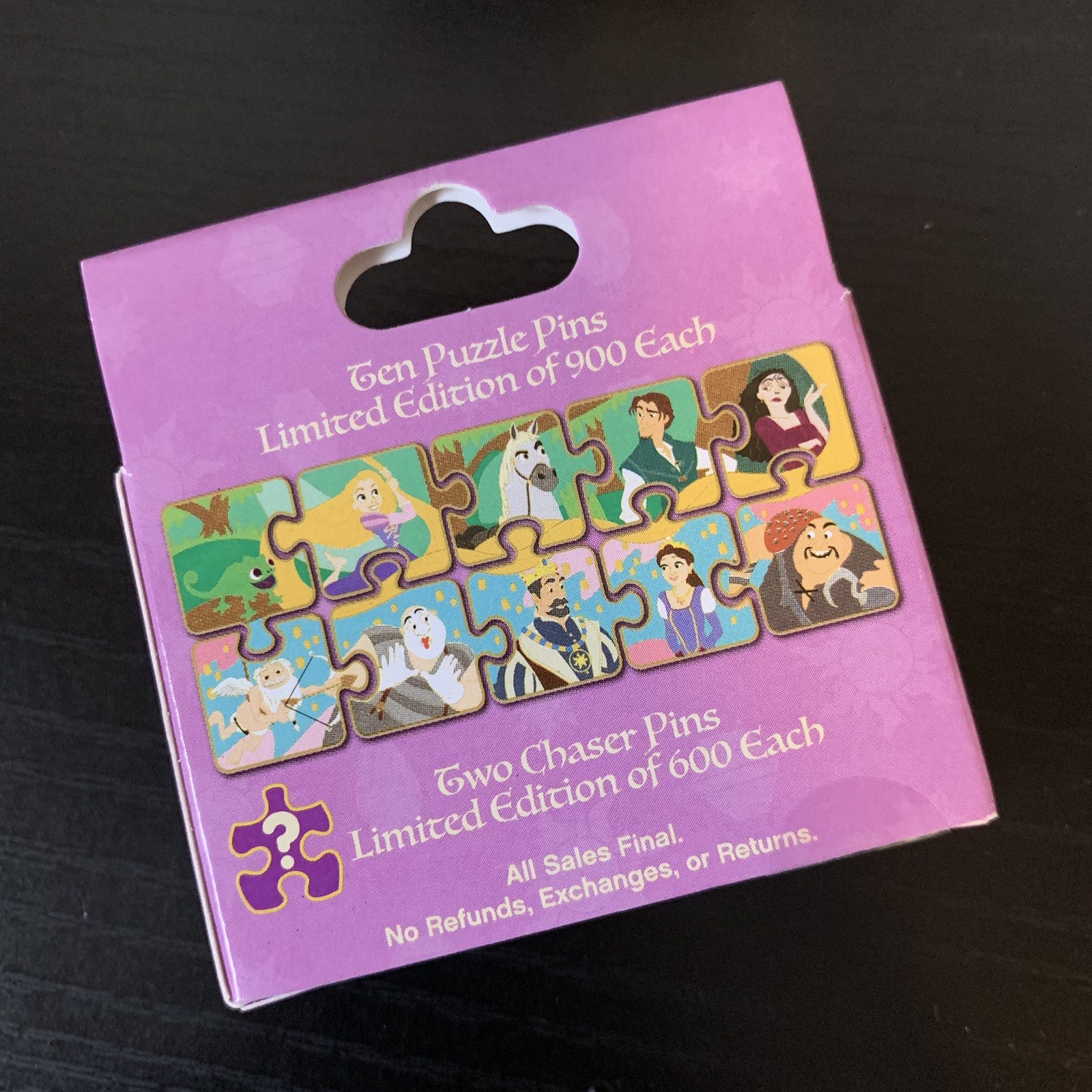 Disney Tangled Character Connections Puzzle Pin Ulf The Mime Thug | eBay