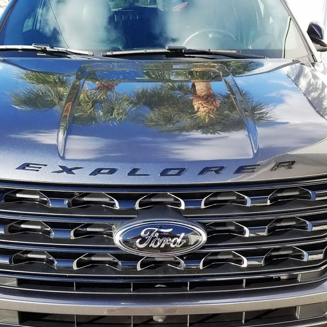 2011-2017 Ford Explorer 3d Gloss Black Hood Letters Emblem for sale ...