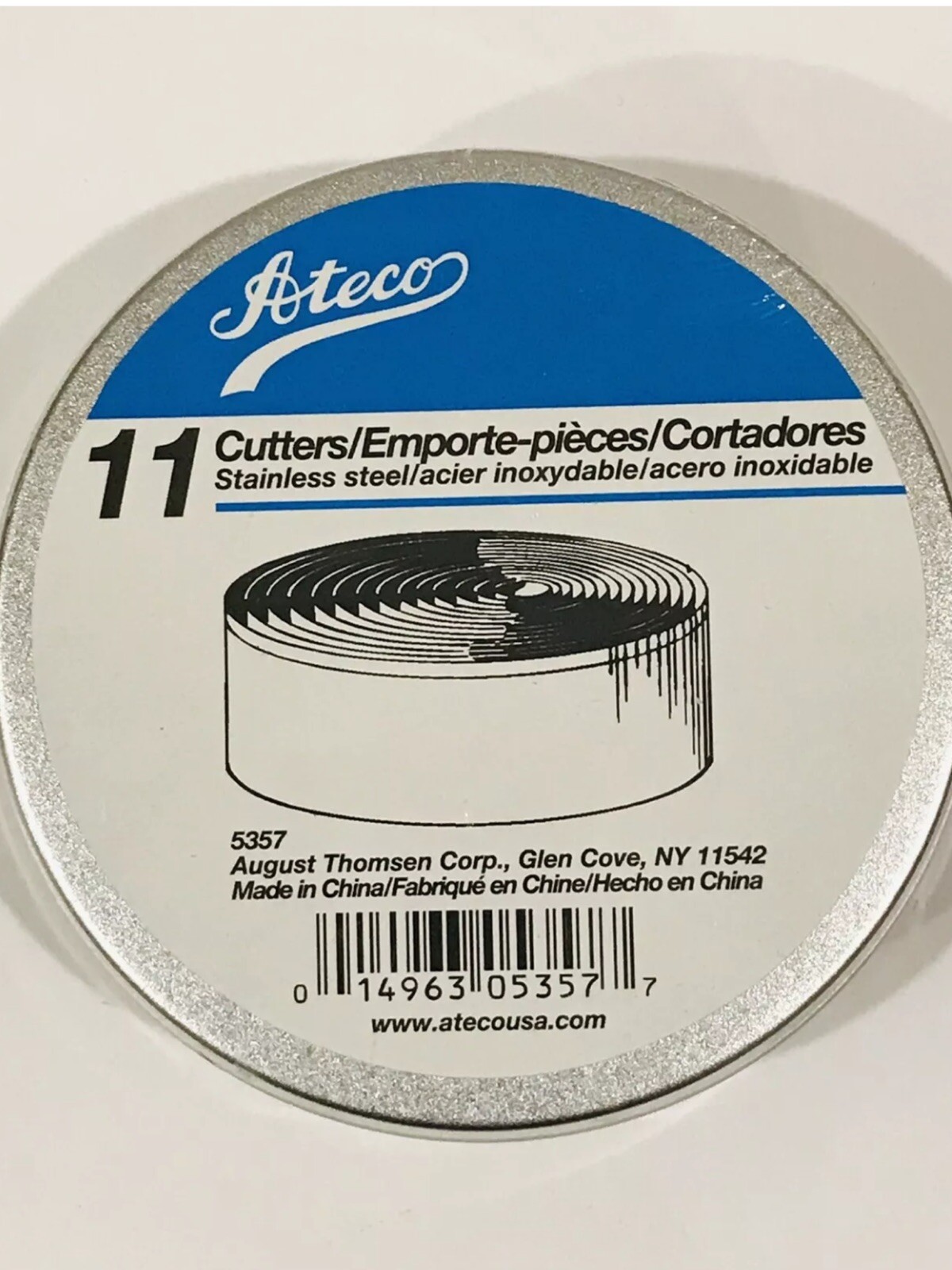 ATECO BISCUIT / COOKIE CUTTERS PROFESSIONAL 11-Piece Set (New) | eBay