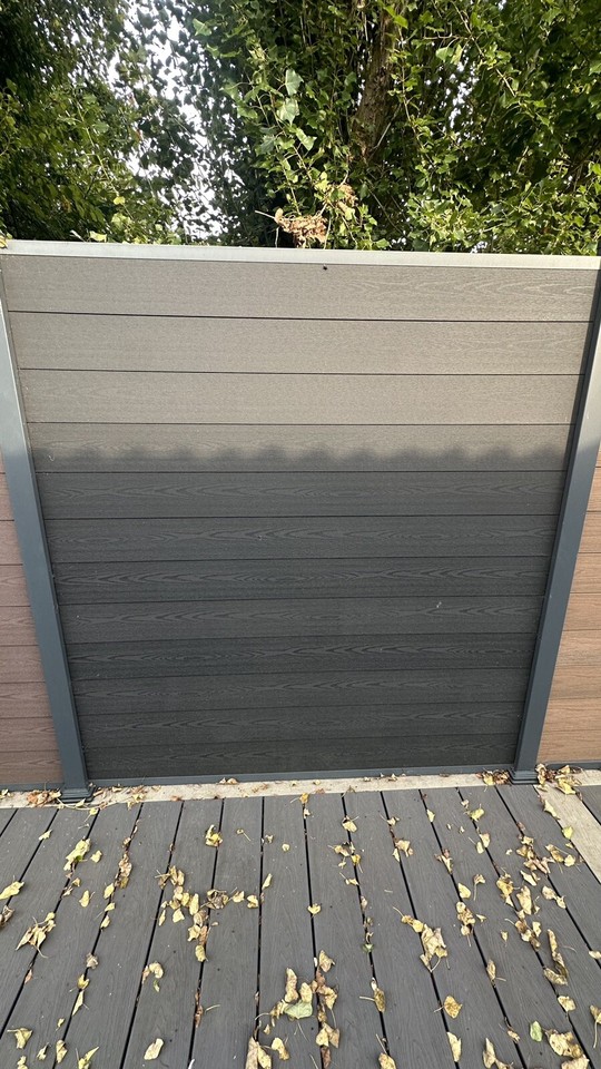 Composite fence slats 1760mm length by 150mm. Need 12 per 6ft high ...