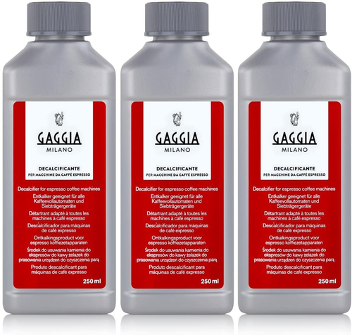 Gaggia Decalcifier Descaler Solution 250Ml (3 Bottles) 7445002363303| eBay