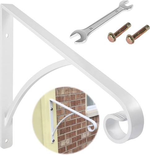 Handrail Railings,Wall Mounted Wrought Iron Railing Fits for 1 or 2 ...