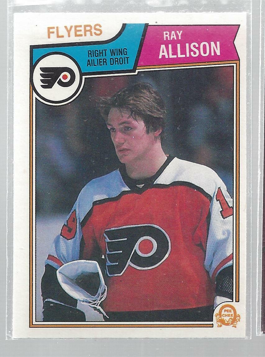 Ray Allison 1983-84 O-Pee-Chee NHL Card # 259 Flyers | eBay