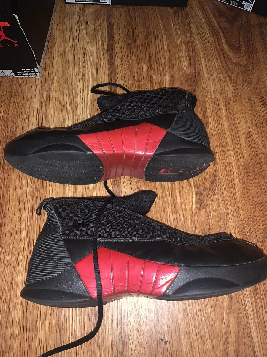 Jordan 15 Black And Red