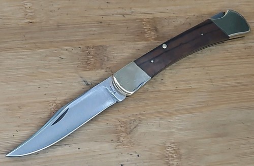 Buck U.S.A. 🇺🇸 Pre Model# 1967-72 110 Hunter lockback W/ Leather Sheath ...