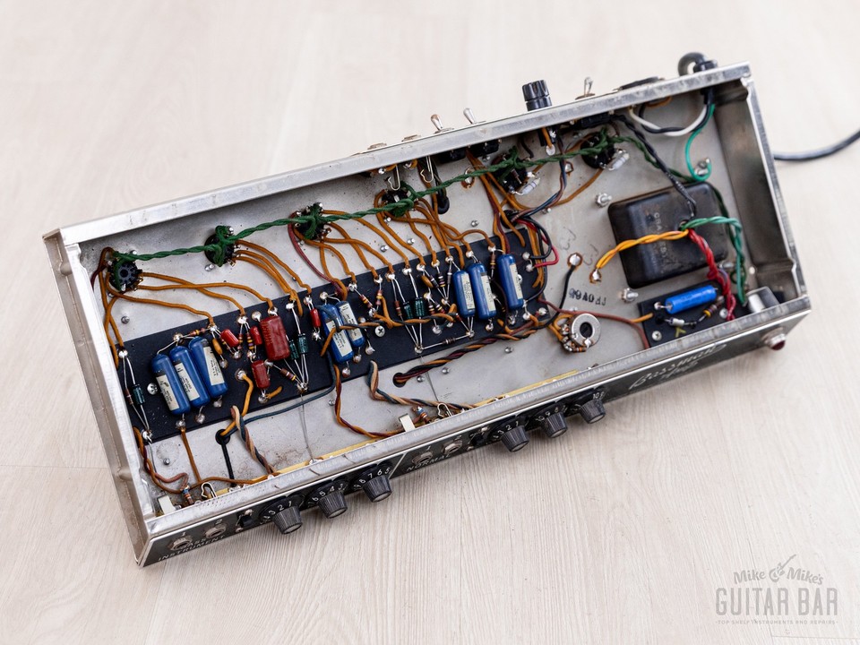 1965 Fender Bassman Black Panel AA165 Pre-CBS Vintage Tube Amp Head ...