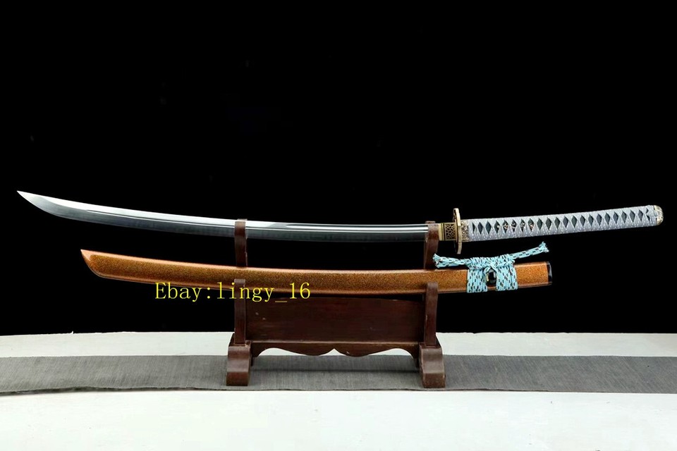 Razor Sharp Nodachi Katana Japanese Saber Long Sword Handle Battle T10 ...