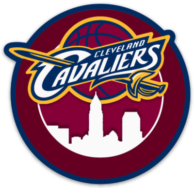 Cleveland Cavaliers Cavs Name Monogram cityscape design Type Logo Die ...