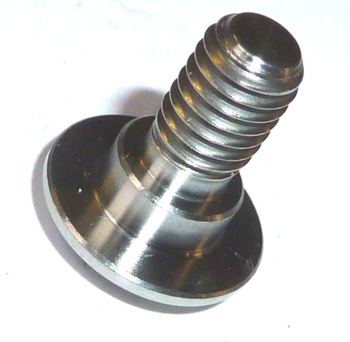 M6 SHOULDER STEPPED BOLT - SCREW GR5 TITANNIUM light weight no ...