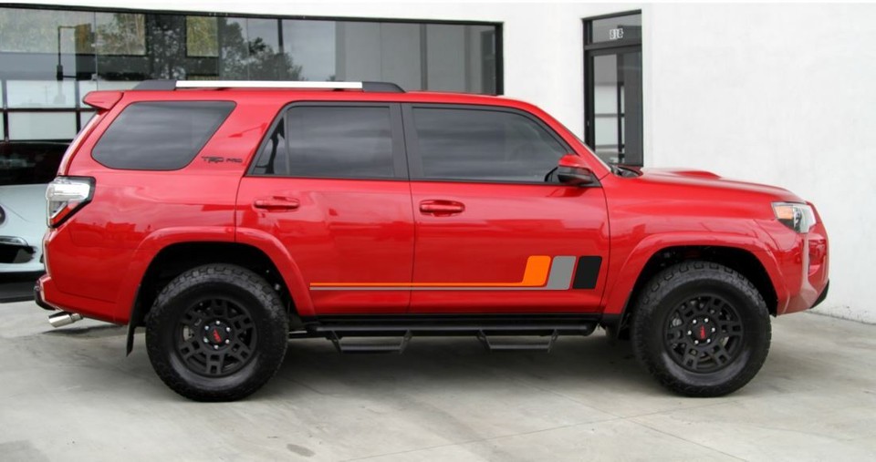 Retro Decal Stripes for Toyota 4Runner TRD Pro Limited stickers 5th ...