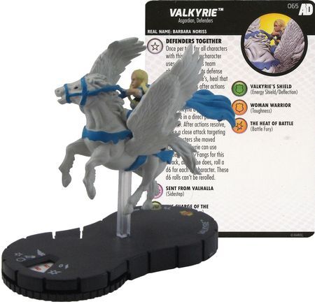 Valkyrie #065 Avengers/Defenders War Booster Set Marvel Heroclix NM | eBay