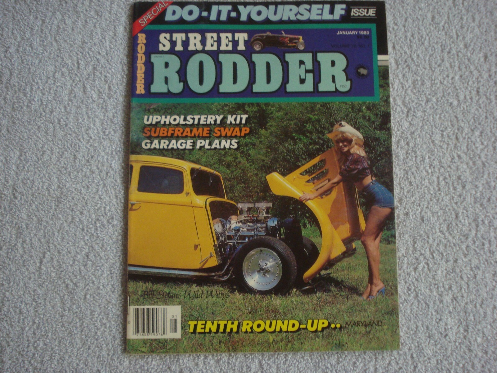 Street Rodder 1983 January Classic Hot Rod Modified Custom Cars and ...