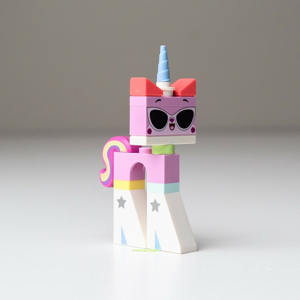 New LEGO Unikitty Disco Kitty Minifigure - Lego Movie 2 - 70848 70828 ...