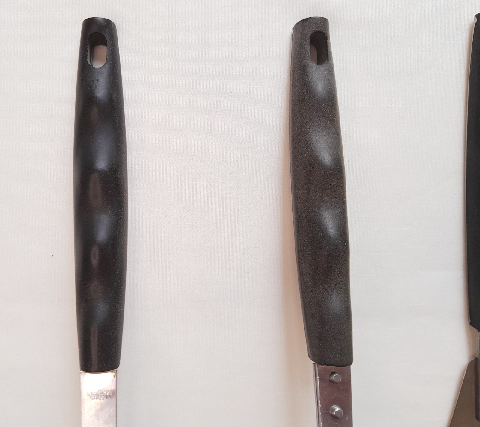 6 kitchen utensils 1970s embossed scrolls slice masher palette ladle ...