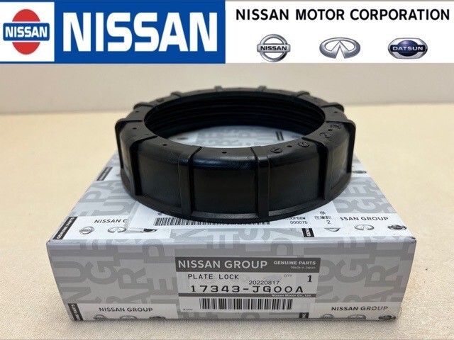 NISSAN GENUINE PLATE LOCK FUEL GAUGE 17343-JG00A 17343-79900 for sale ...