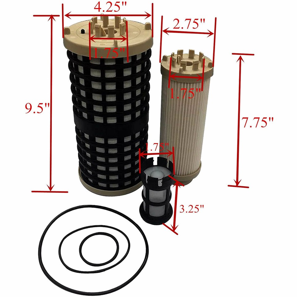 PF9924 KIT Heavy Duty 3Set Fuel Filter Kit (For Diesel) | eBay