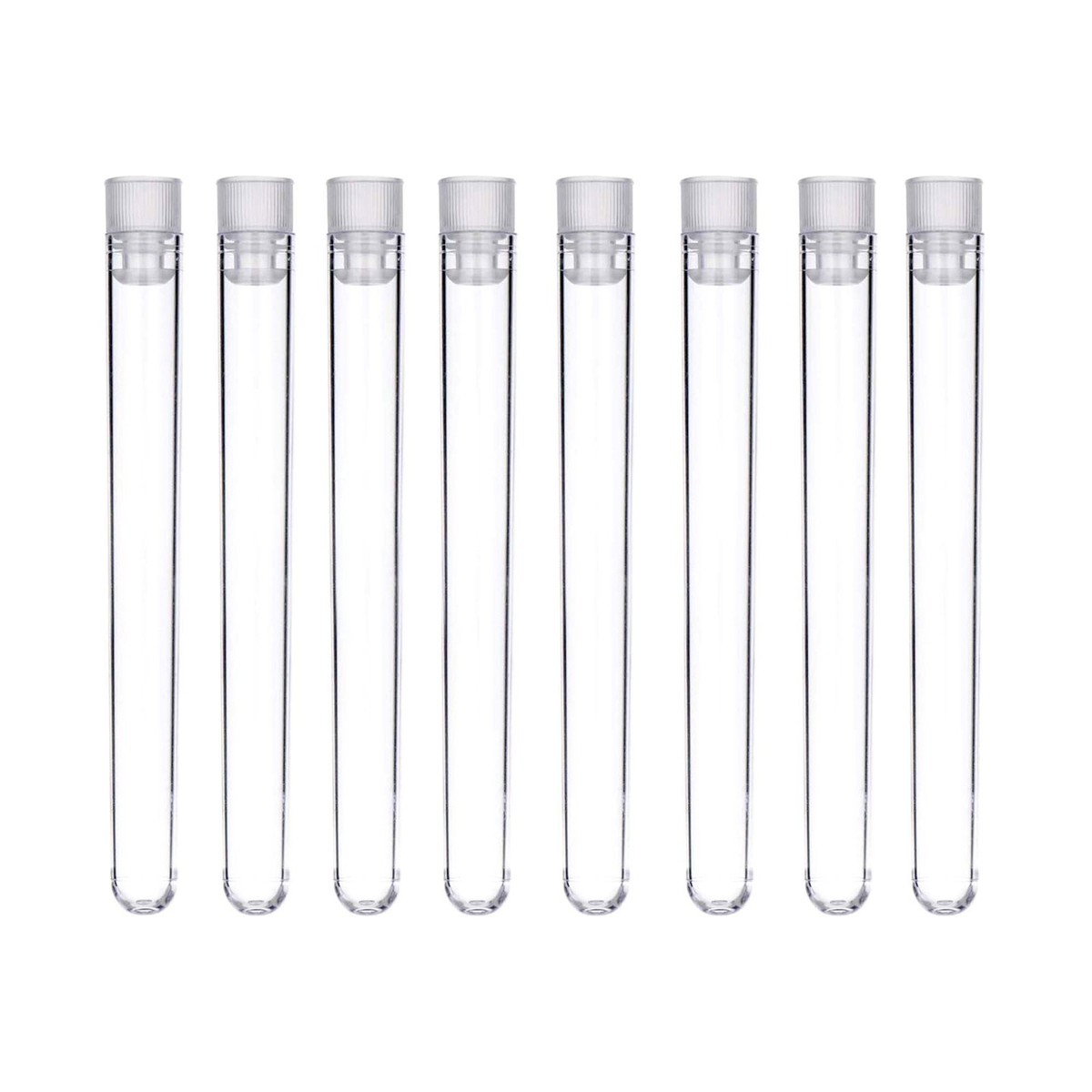 Test Tube Plug Waterproof Anti High Temperature White Solid Rubber