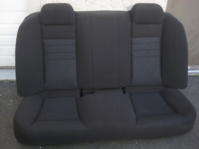 2006-2016 OEM Dodge Charger REAR Seat BLACK CLOTH Factory Part Seats | eBay