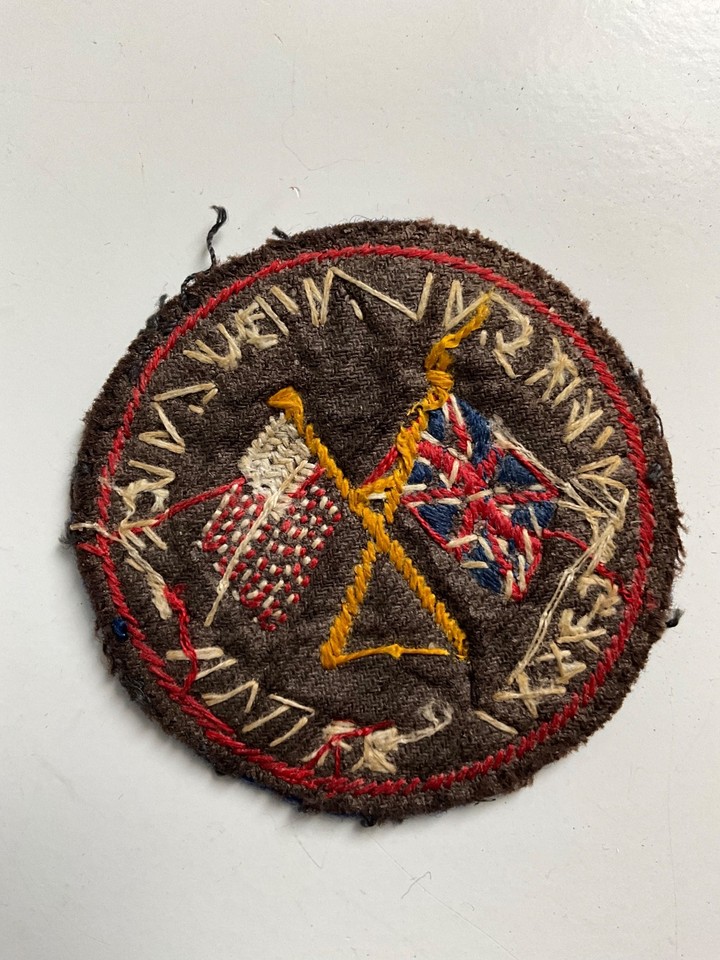 rare original ww2 womens MTC american ambulance in great britain cloth ...