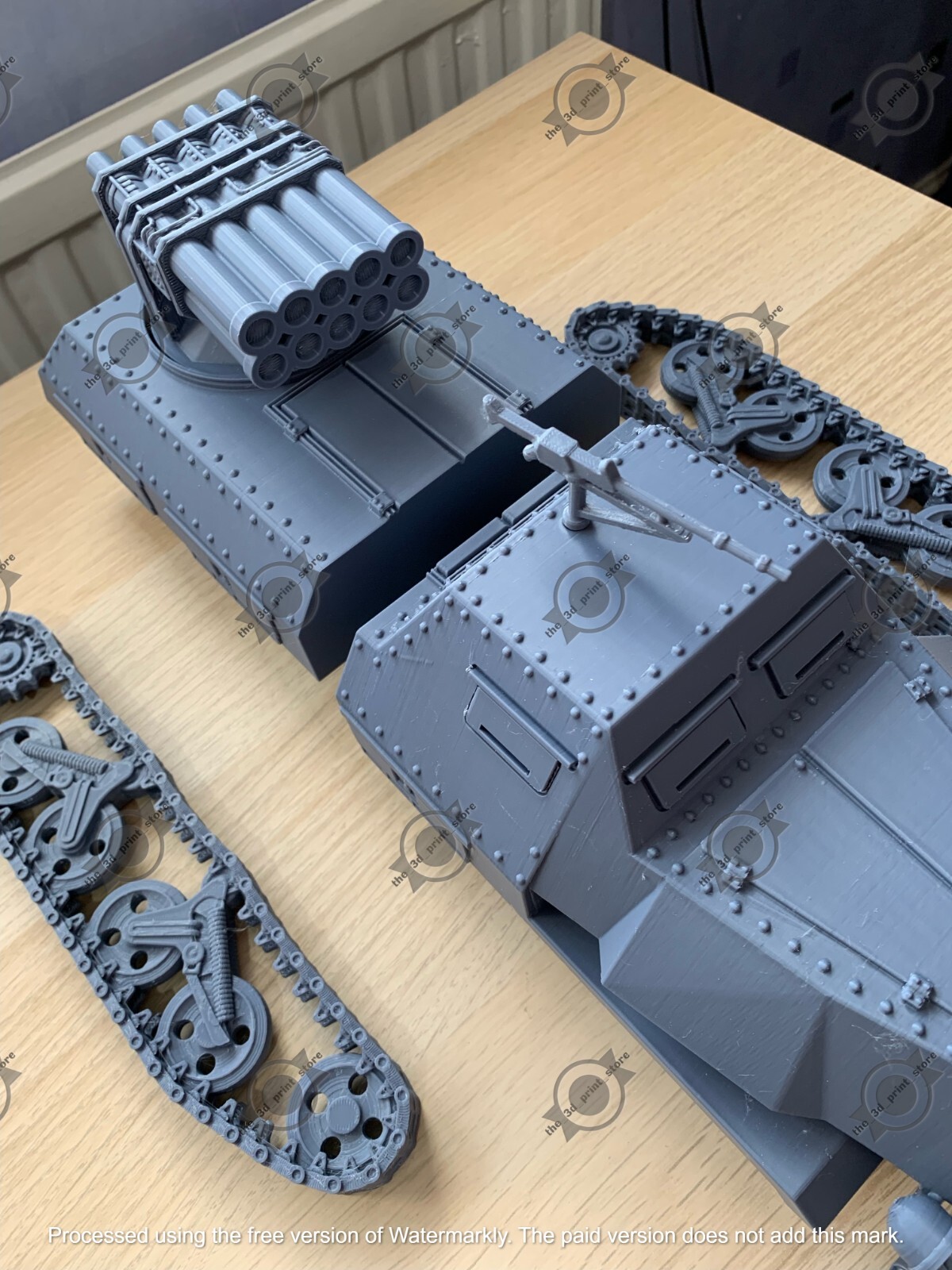WW2 GERMAN SDKFZ 4 PANZERWERFER,HALF TRACK, 3D PRINTED, MANY SCALES ...