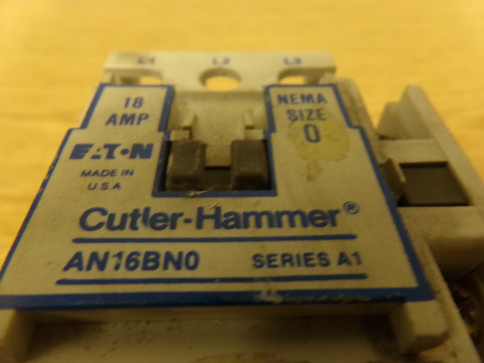 Cutler Hammer AN16BNO Series A1 Contactor w/ C306DN3 C320KGS1 *FREE ...