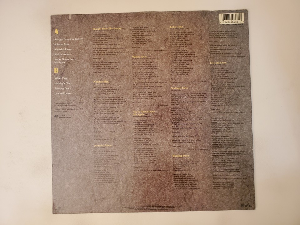 Clint Black - Killin' Time (Vinyl Record Lp) | eBay