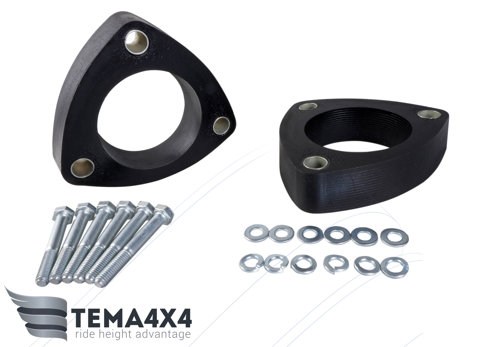 Tema4x4 20mm front and rear Lift kit for Ford FOCUS 2, C-Max, KUGA | eBay