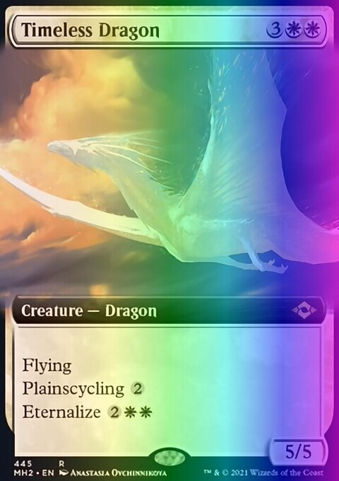MTG Magic the Gathering Timeless Dragon (445/765) Modern Horizons 2 LP ...