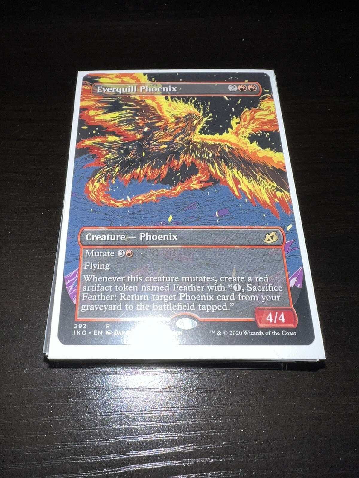 Mtg Singles - Everquill Phoenix (Showcase) - Ikoria: Lair of Behemoths ...