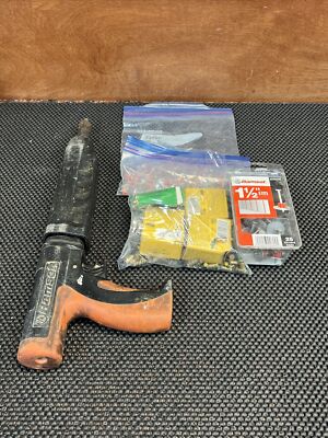Ramset Powder Actuated .22 Cal Powder Nail Gun With Silencer - Includes ...
