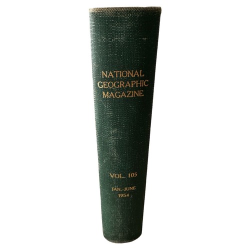 National Geographic Magazine INDEX January to June 1954 Vol 105 ...