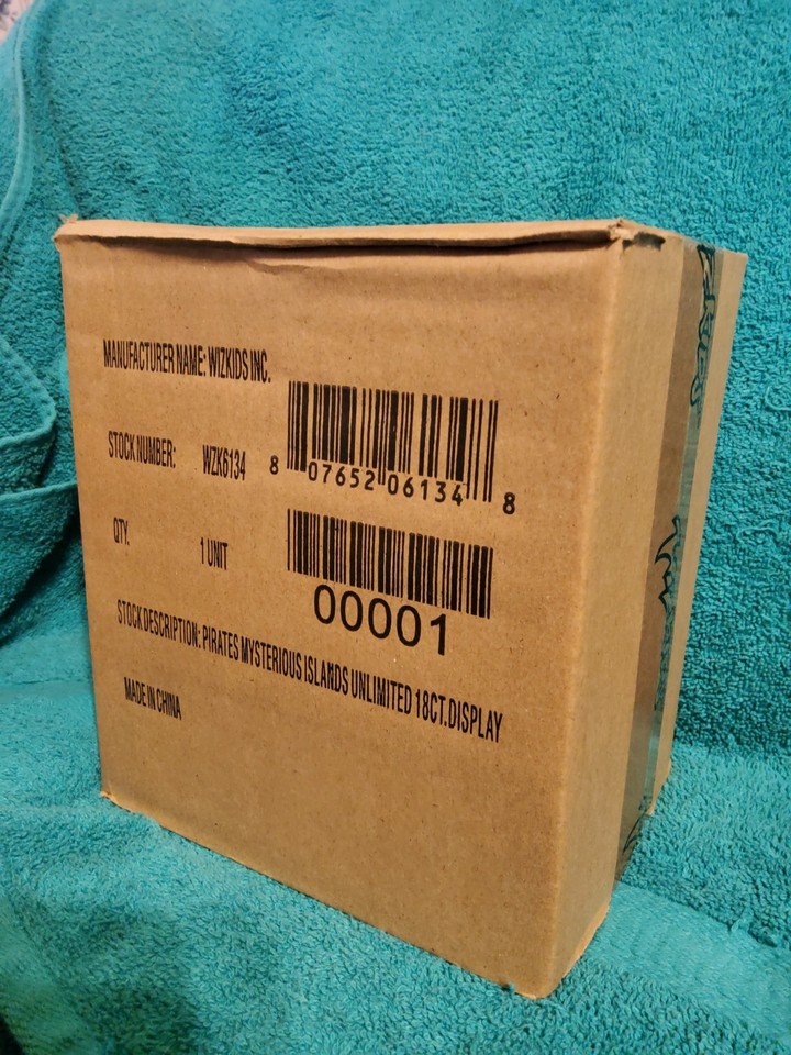 Wizkids Pirates CSG Pirates Mysterious Islands Unlimited 18ct Display ...