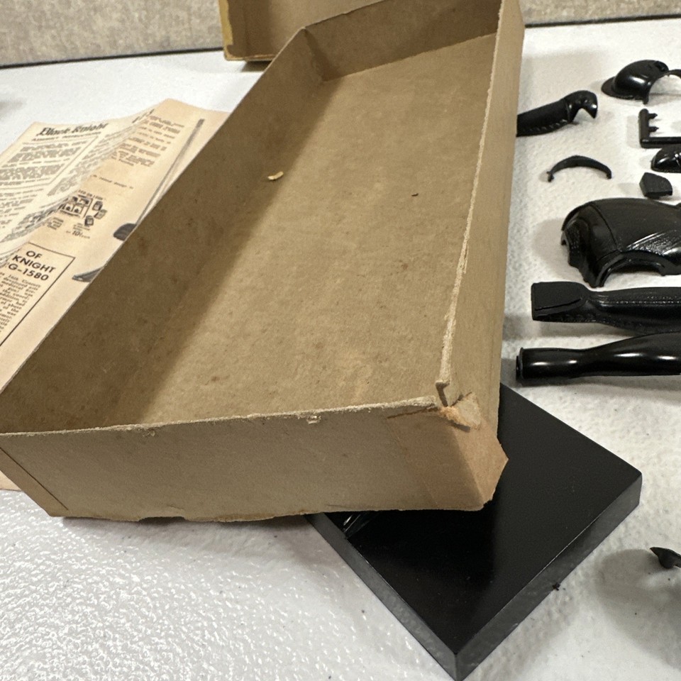 Aurora “The Black Knight of Aurnberg” Vintage 1965 1/8 Scale Model Kit ...