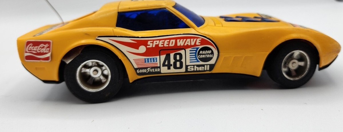 Vintage Motora Wave Corvette Stingray Radio Controlled RC Vintage Motora Wave Corvette Stingray Radio Controlled RC