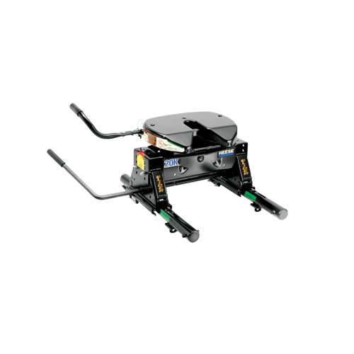 Draw-Tite 20K Fifth Wheel w/ Round Slider Unit 5,000 lbs. Pin Weight ...