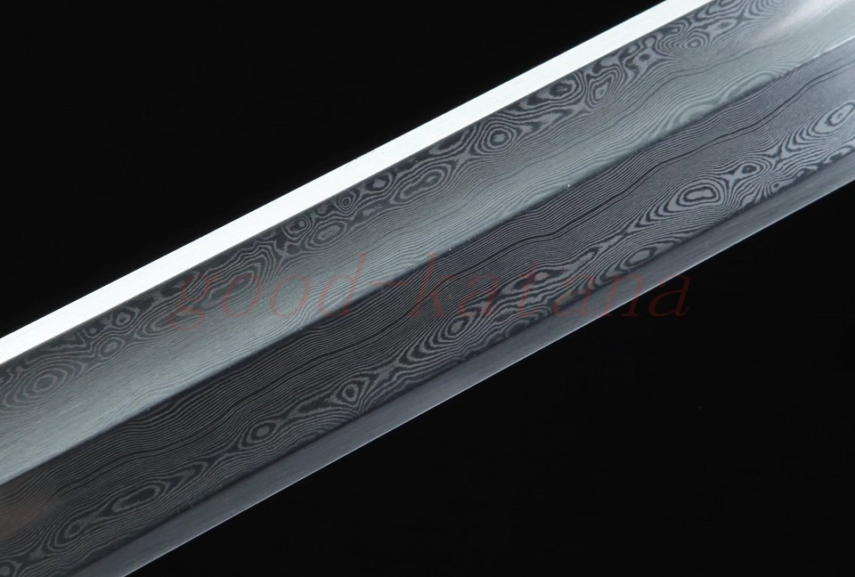 110cm Hand Forge Chinese Sword "King Qin Jian" Folded Steel Blade Sharp ...