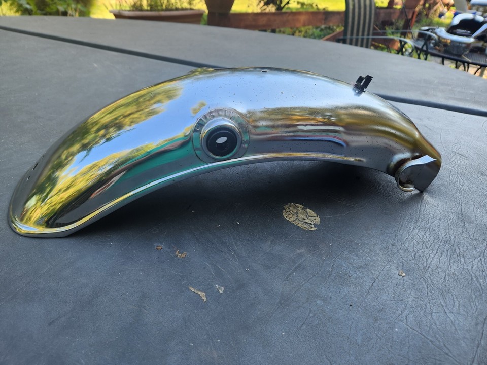 1978 Yamaha XS650 Special OEM XS 650 TWIN Chrome Rear Fender 79 80 81 ...