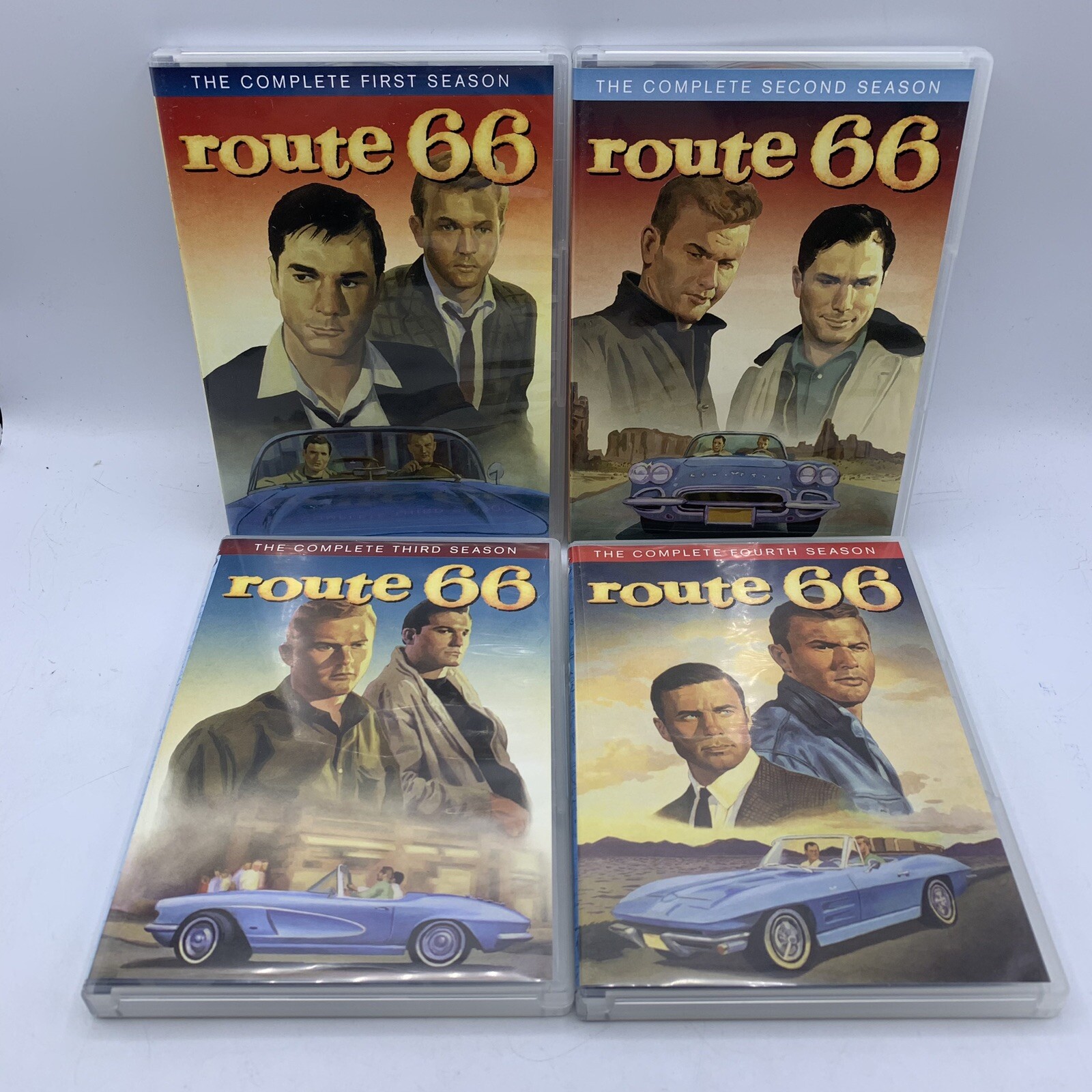 Route 66: Complete Season 1 2 3 4 (DVD 24 Disc Set) Martin Milner ...