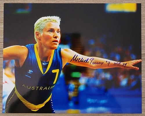 Michele Timms Signed Mercury 8x10 Photo Australia Basketball WNBA HOF ...